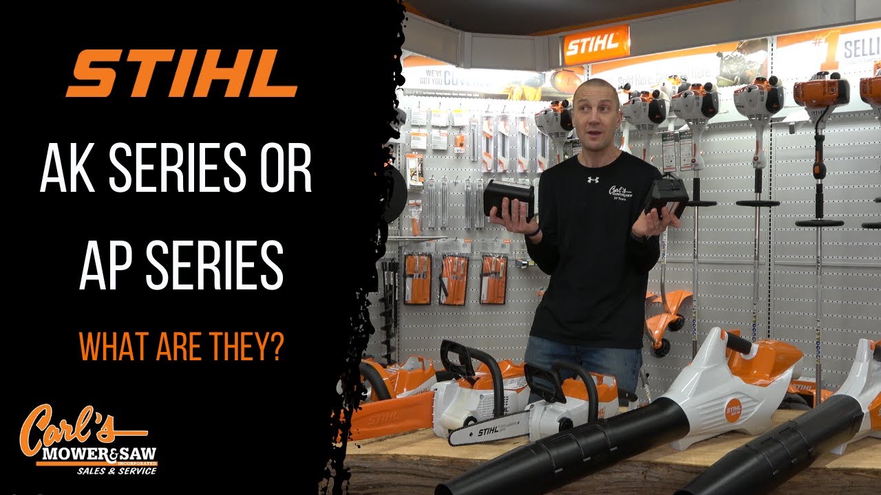 Stihl Battery Tools! Should I go Stihl AK series or AP series?