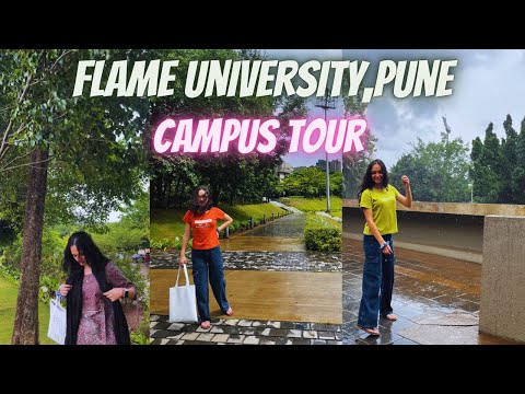 Flame University, Pune | Campus tour| Varchashi