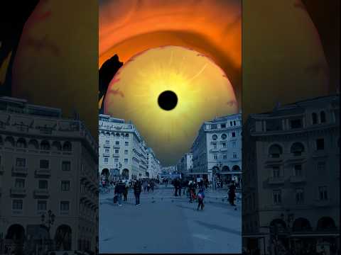 Majora's Mask Lunar Moon Crash CAUGHT ON CAMERA #vfx #eyebg #Majora's #shorts