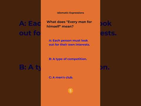 idioms E2 5