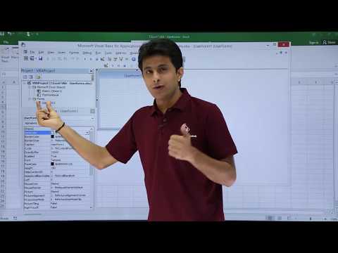 Excel VBA - Create User Form