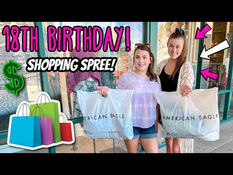 18th BIRTHDAY SHOPPING!!! Buying Whatever She Wants!