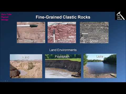 How Do Fine Grained Clastic Rocks Form? (Chapter 7 - Section 7.10)