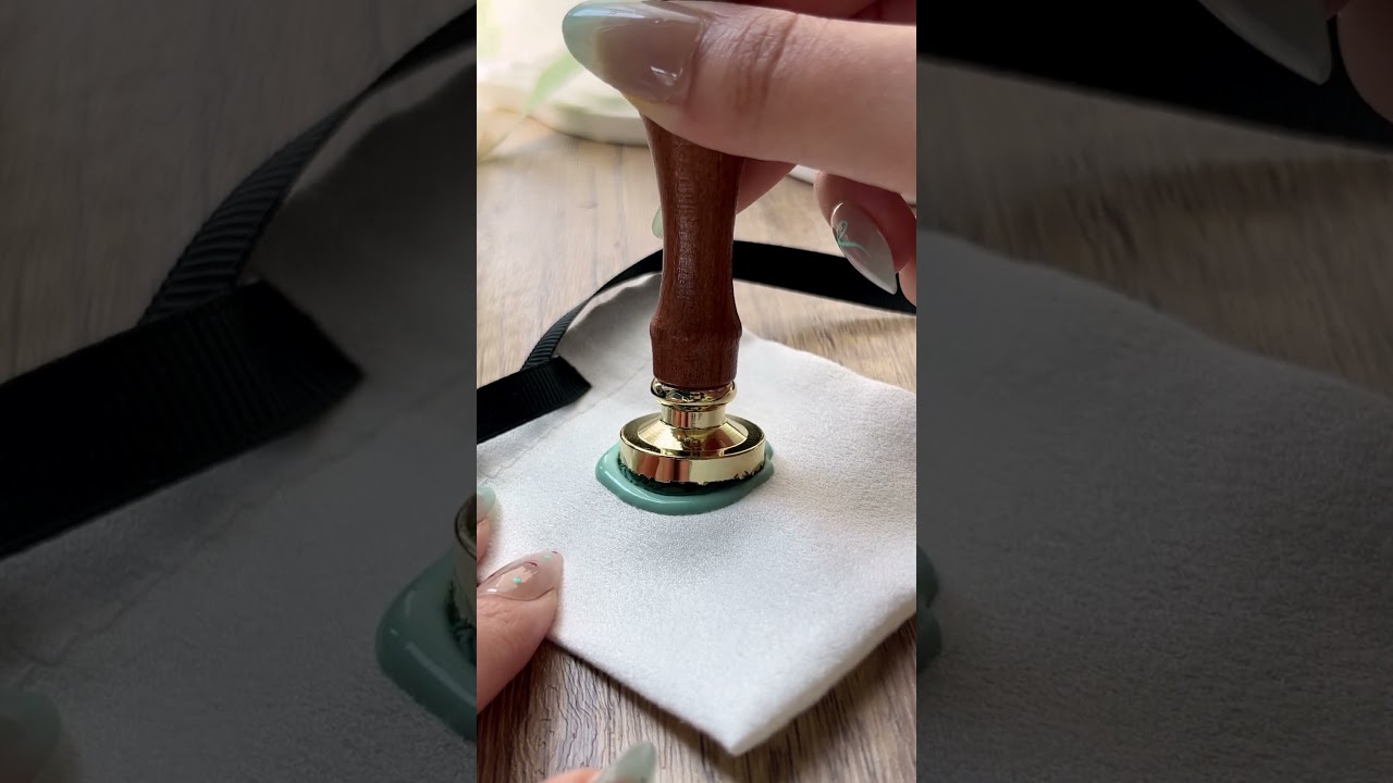 Initial A | When to Use an Initial Wax Stamp? #initials #stamps