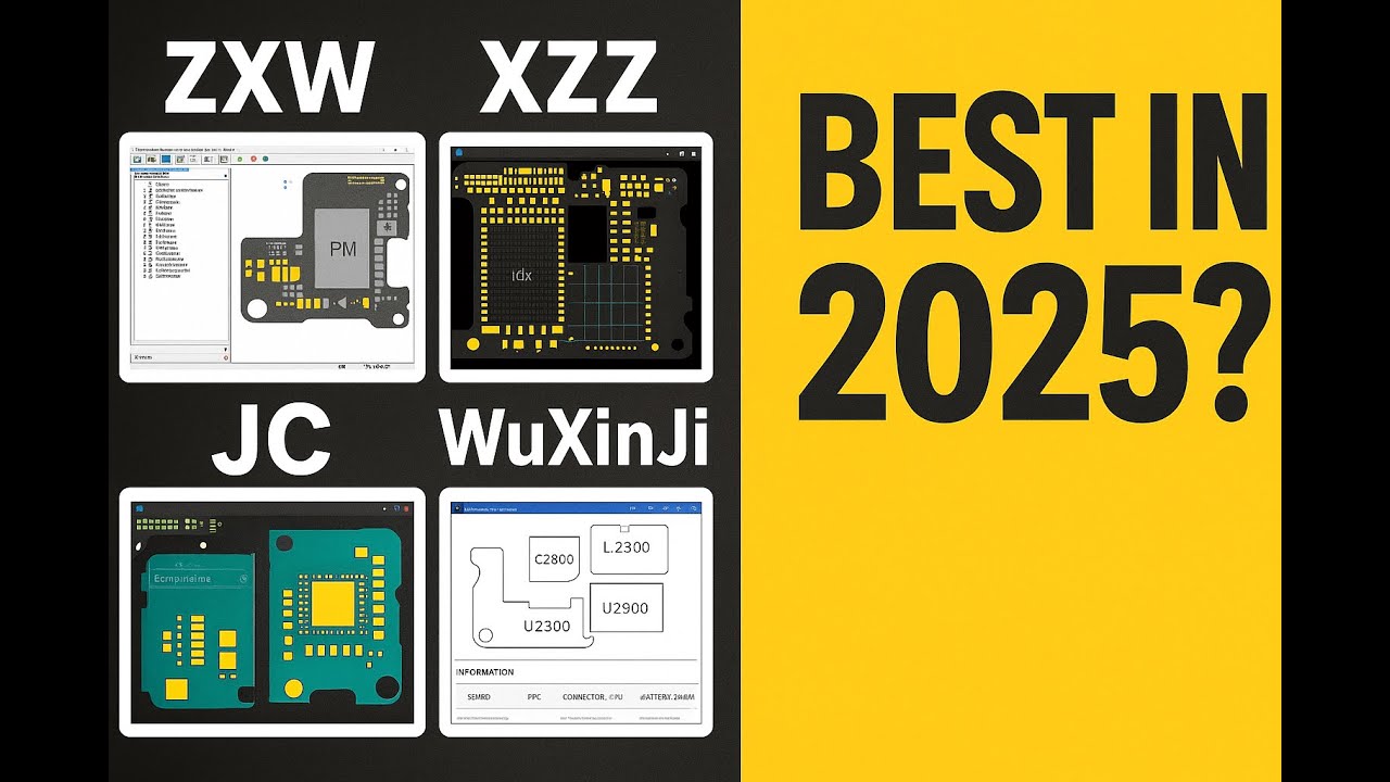 iPhone Repair Tools: Schematic & Bitmap Software Showdown 2025 【REVIEW】