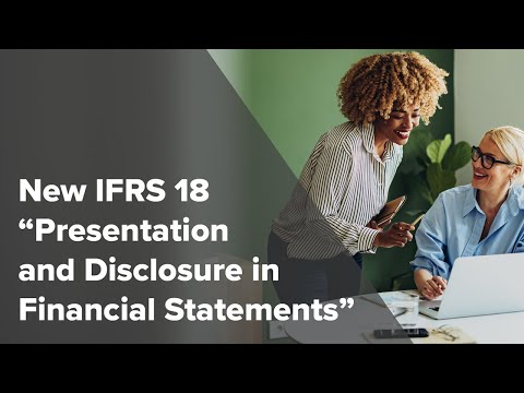 Webinar | New IFRS 18 "Presentation and Disclosure in Financial Statements"