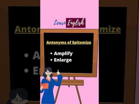Antonyms of Epitomize? | Epitomize का Antonyms? #shorts #learnenglishmeans #antonyms #youtubeshort