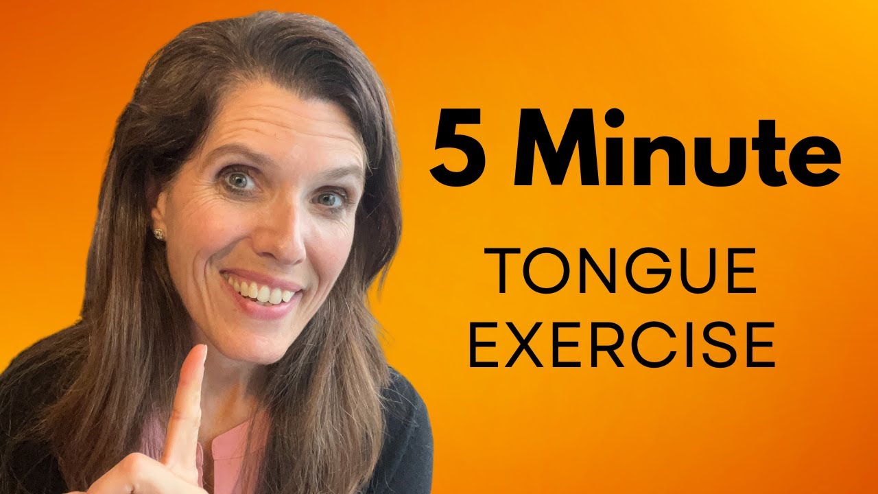 5 Minute Tongue Exercise for Speech and Swallowing