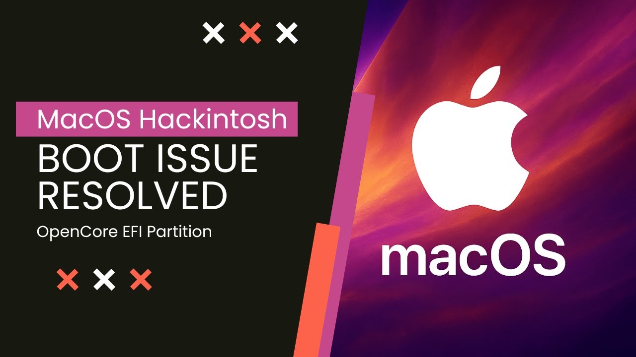 MacOS Hackintosh Boot Issue Resolved | OpenCore EFI Boot Loader Setup | Step By Step Guide