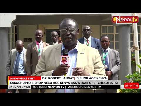AGC KENYA BISHOP ROBERT LANGAT CONDEMNS GEN-Z PROTEST , CALLS FOR DIALOGUE AND PEACEFUL SOLUTIONS