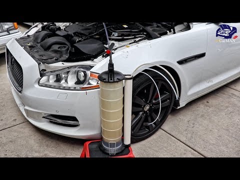 How To Change Engine Oil on Jaguar XJ X351