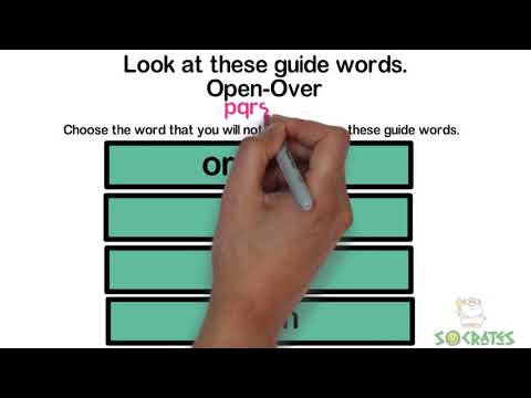 Dictionary Skills | Finding a Word | Learn How to Read for Kids