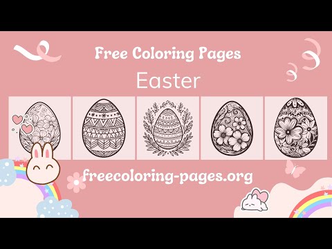 Easter Free Printable Coloring Pages