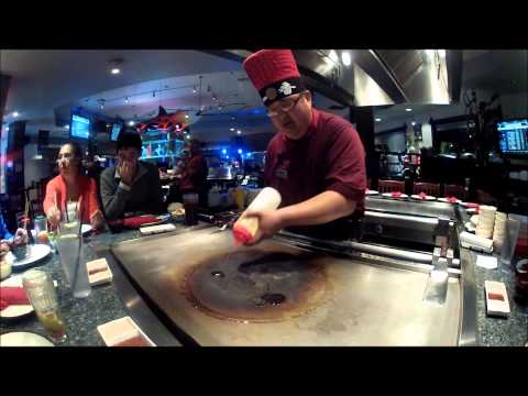 Chomps Sushi Restaurant! My Karinas 24th B-day