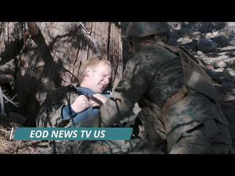NATO Lightweight Machine Gun C M240 B medium weight machine gun live firing EOD News TV US
