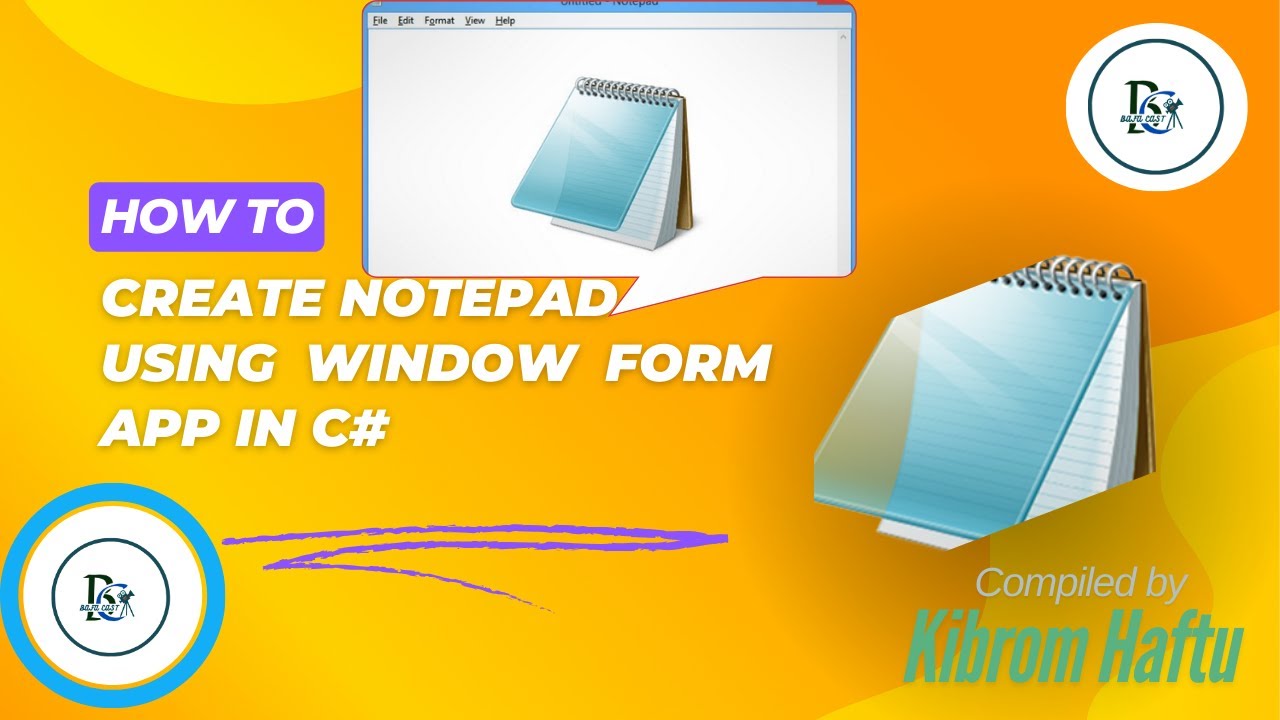Creating NotePad using window form app using C#windows