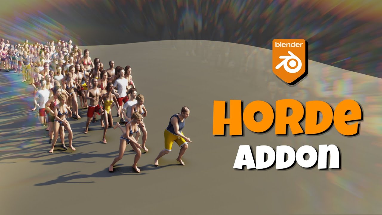 Horde addon for Blender [Review/Tutorial]