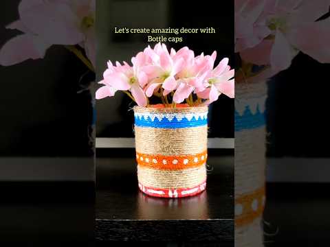 Reuse Bottle caps Idea #ytshorts #shorts #reuse #recycle #bottlecaps