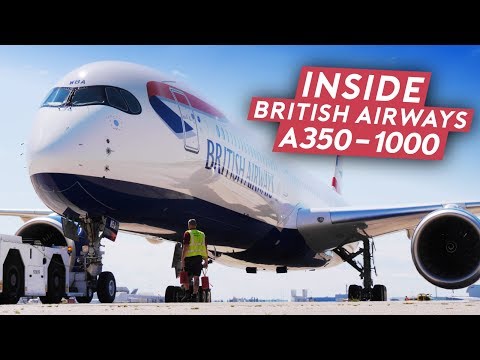 First Look of British Airways A350-1000