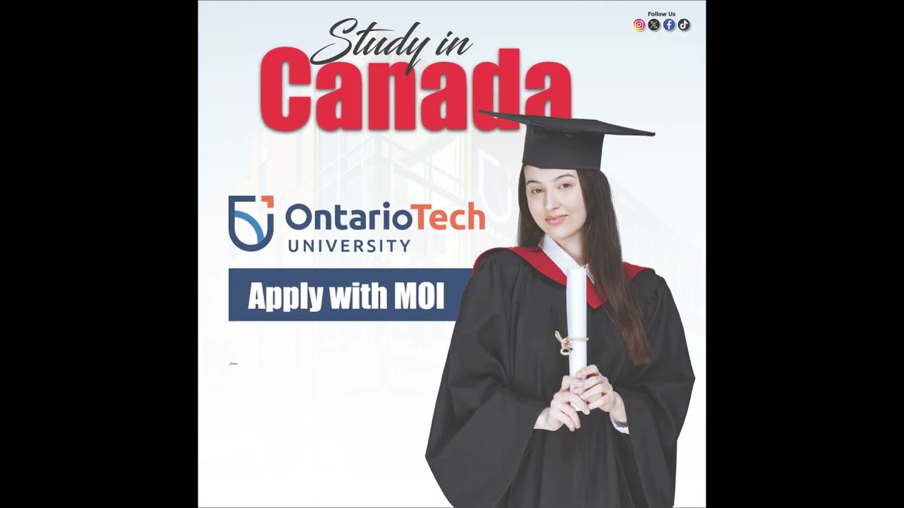 𝐒𝐓𝐔𝐃𝐘 @ 𝐎𝐧𝐭𝐚𝐫𝐢𝐨 𝐓𝐞𝐜𝐡 𝐔𝐧𝐢𝐯𝐞𝐫𝐬𝐢𝐭𝐲 |🇨🇦 | study in canada | study abroad