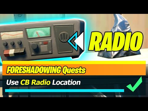 Use CB Radio & CB Radio Location - Fortnite