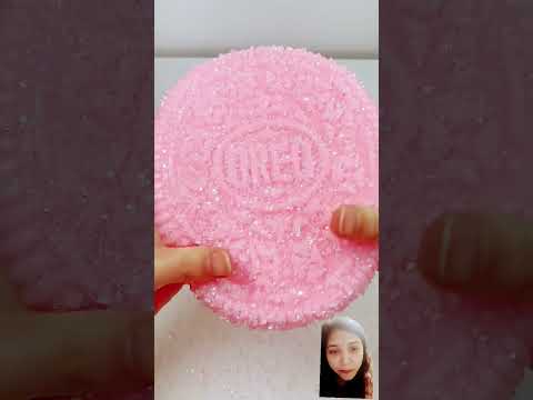 FUFUSQUISHY ASMR πͺπͺ 1600G Huge Pink Oreo