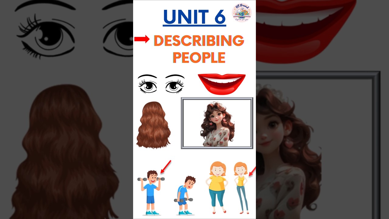 English grade 4 - Unit 6: describing people I i- learn smart start 6 l HT english for you