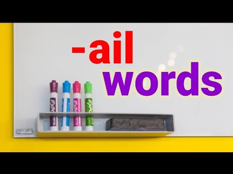 ail words for kids ||ail ending words Phonic Sounds || Reading & Learning