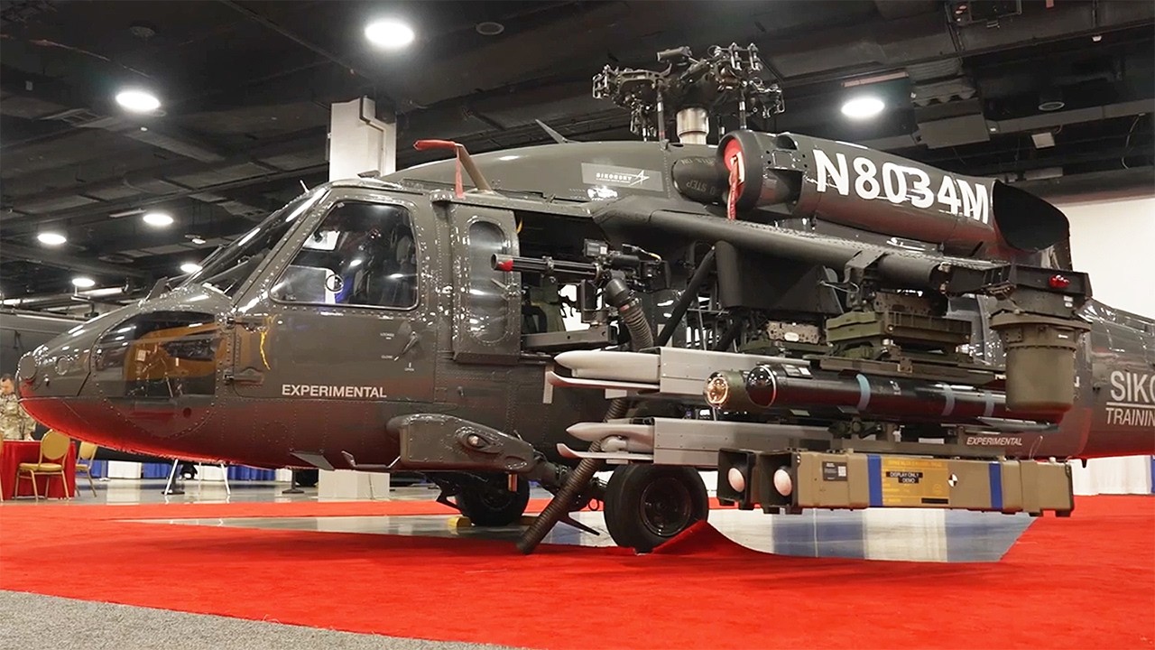 The H-60 Black Hawk Gunship Evolves With New Wings And Weapons