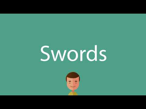 Swords pronunciation