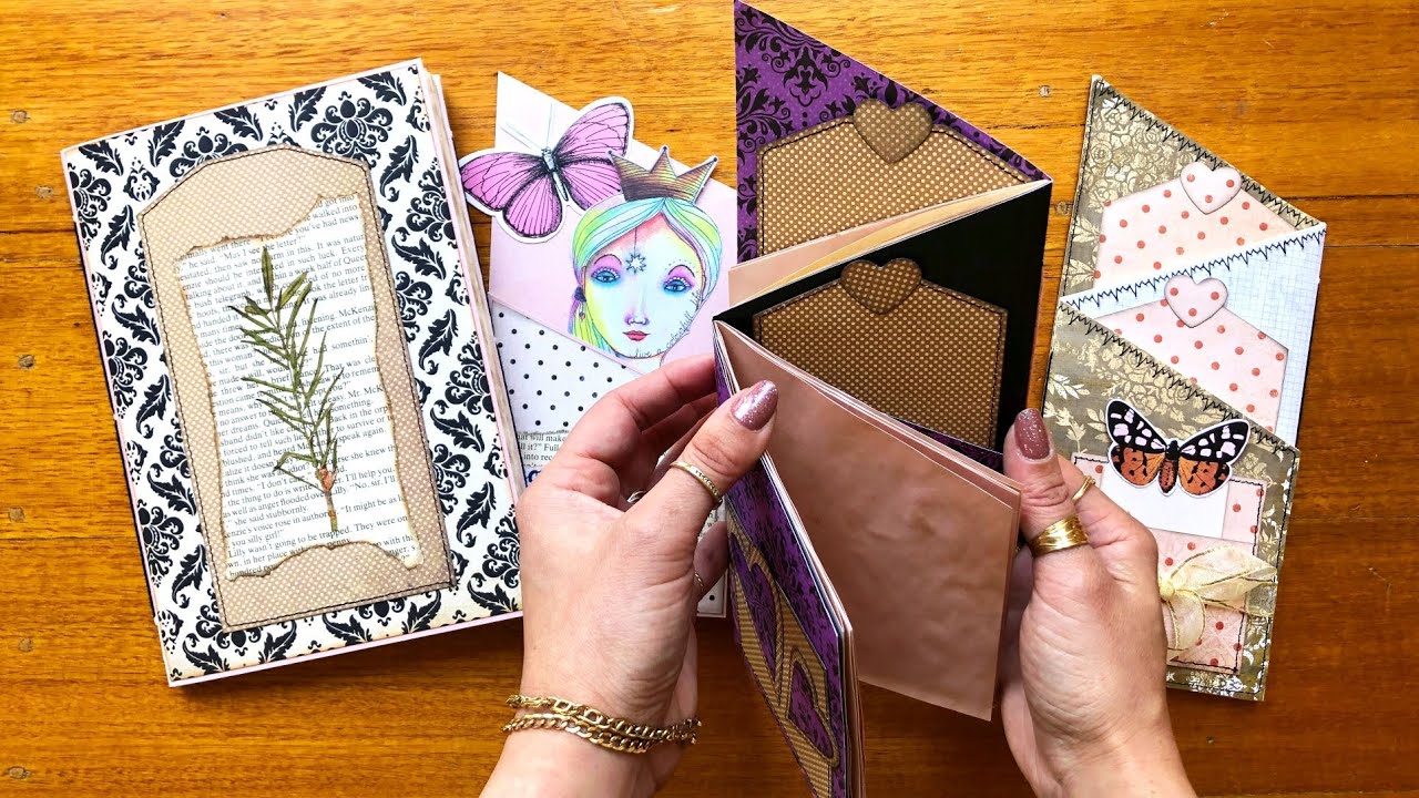 Simple Tri-Fold Angle Card/Junk Journal