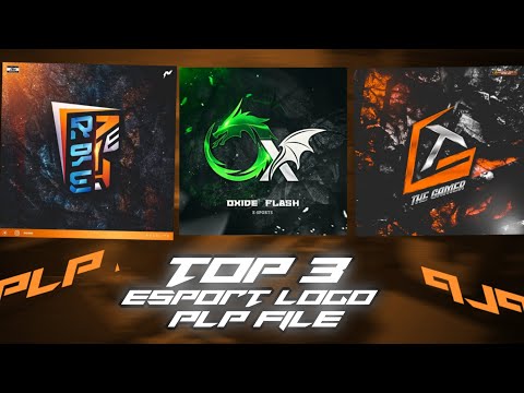 Top 3 Paid Esport Logo Free On Plp file 😱 Easy to make this type esport logo On andoird Mobile