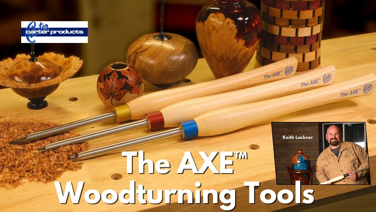 The AXE™ Woodturning Tools: Full Size and Hybrid tools with Keith Lackner