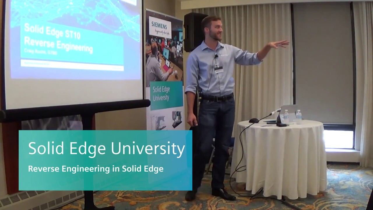 Reverse Engineering in Solid Edge ST10