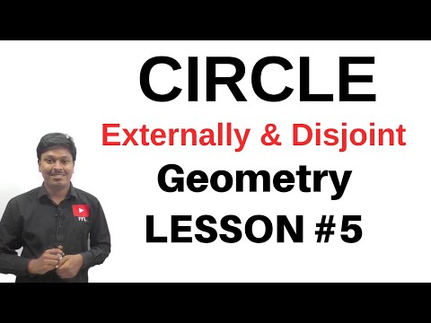 Circle_Coordinate Geometry -- Externally and Disjoint -- LESSON-5 Video ...