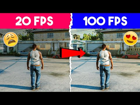 ✅ GTA San Andreas Graphics Mods Lag Fix | For Low End PC (1GB RAM)