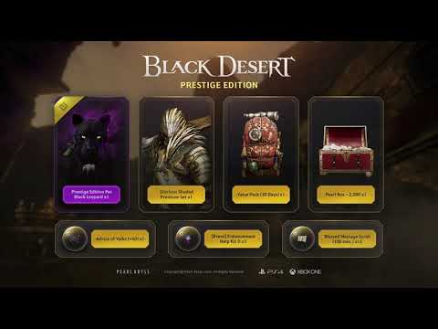 [Notice] Black Desert's Prestige Edition Release | Black Desert
