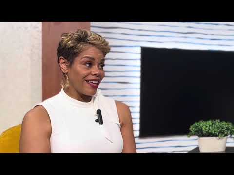 Anyah Johnson, Howard U. Freshman interviews April Woodard of WTKR Coast Live