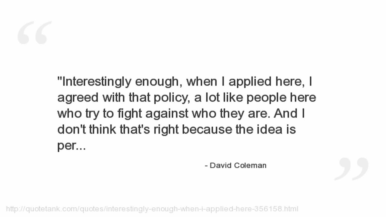 Classic David Coleman quotes and videos show why he was a broadcasting ...