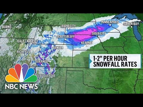 Storm system in middle of U.S. bringing winter weather alerts, threats of isolated tornadoes