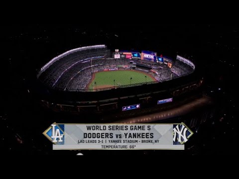 Los Angeles Dodgers at New York Yankees, 2024 World Series Game 5, October 20, 2024