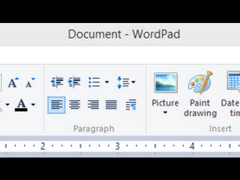 How to Use Wordpad, a Free Microsoft Word Alternative That Comes on Your PC!