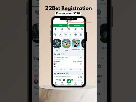 How to Register in 22bet | 22bet account | 22bet registration #22bet #shorts #shortsfeed #bonus