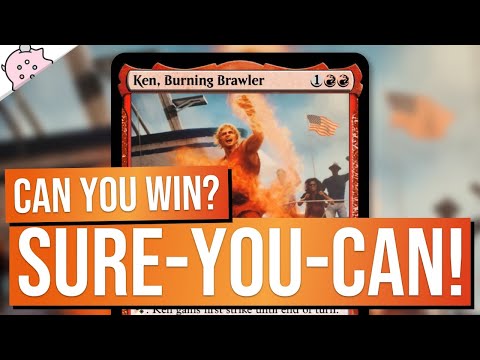 Can You Win? SureYouCan! | Ken Burning Brawler | Secret Lair Street Fighter Potential Spoiler | MTG