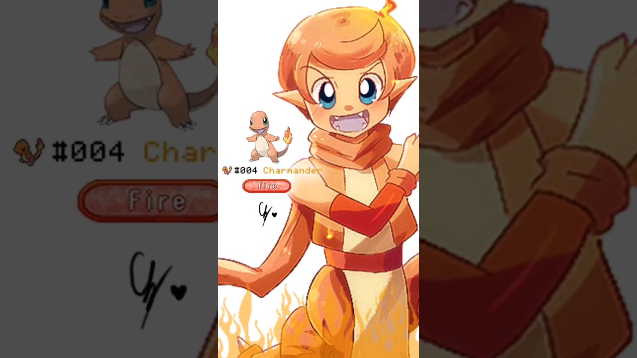 What if Charmander was a Humanization? #pokemon #charmander #art #humanization #endifi