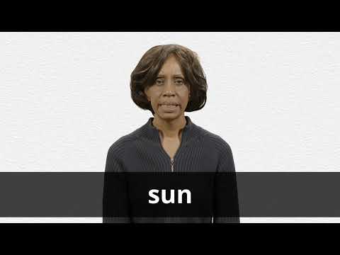 SUN definition and meaning | Collins English Dictionary