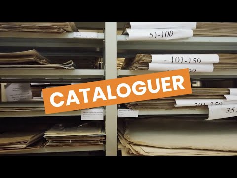 Discover Careers: Cataloguer | Sortyourfuture