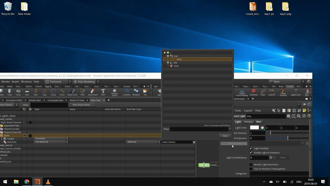 Crowd Workshop - PT 3: SHADING & RENDERING | Louis-Philippe Clavet | SIGGRAPH 2019