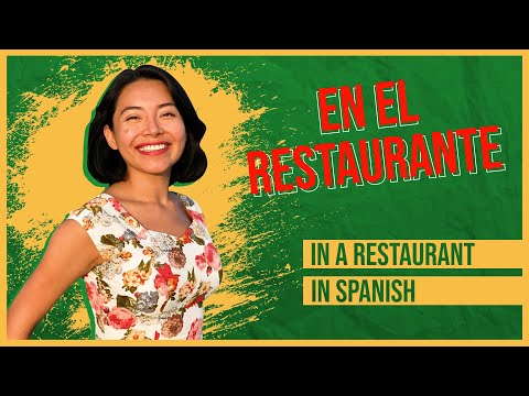 Order at a RESTAURANT in Spanish, Impress the Waiter 🥂ESSENTIAL phrases