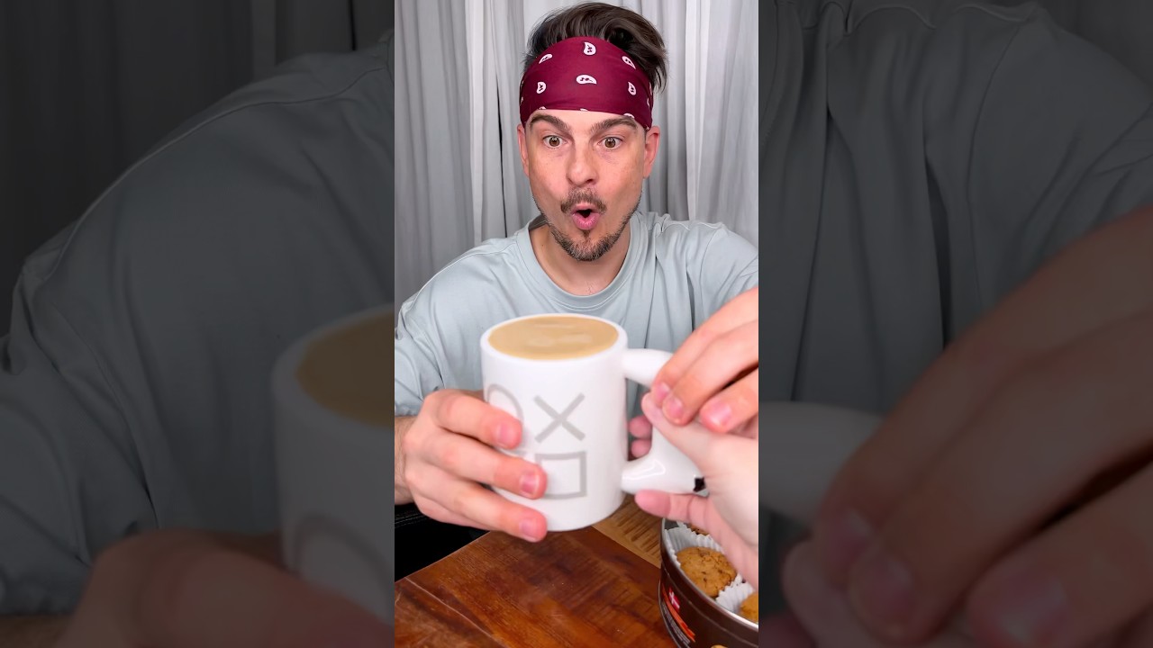 How to make the BEST MILK COFFEE for your friend?😅❤️☕️| CHEFKOUDY